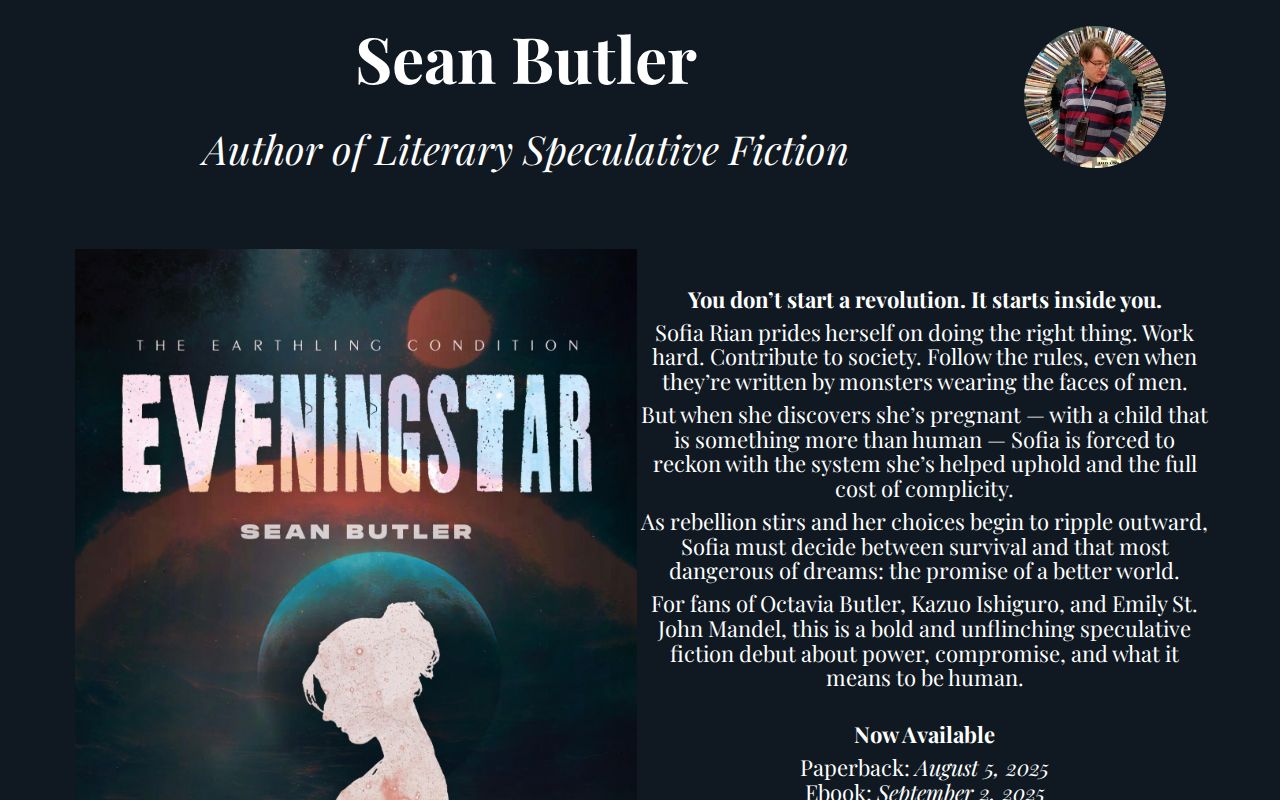 Sean Butler - Author Page
